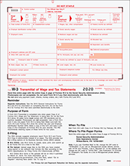 W3 Form: W-3 Wage & Tax Statement Forms