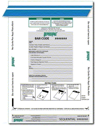 Bank Deposit Bags: Disposable Plastic Bags for Cash & Coins